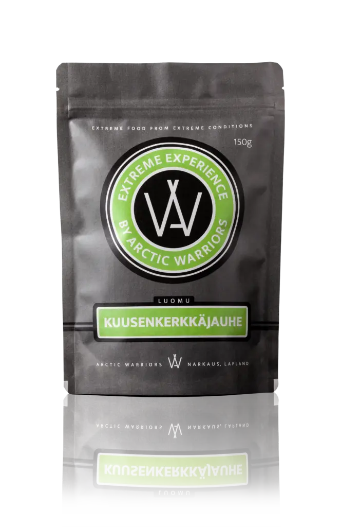 Spruce sprout powder 150 g | Arctic energy from Lapland